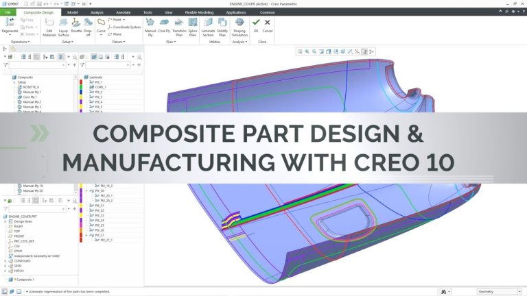 thiet-ke-vat-lieu-tong-hop-trong-creo10 - Phần mềm PTC Creo (ProE) bản quyền